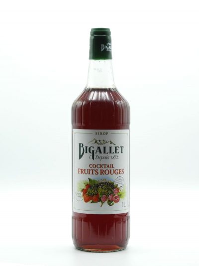 Sirop Cocktail Fruits Rouges BIGALLET – 100 cl – Caves Berrod Boutique